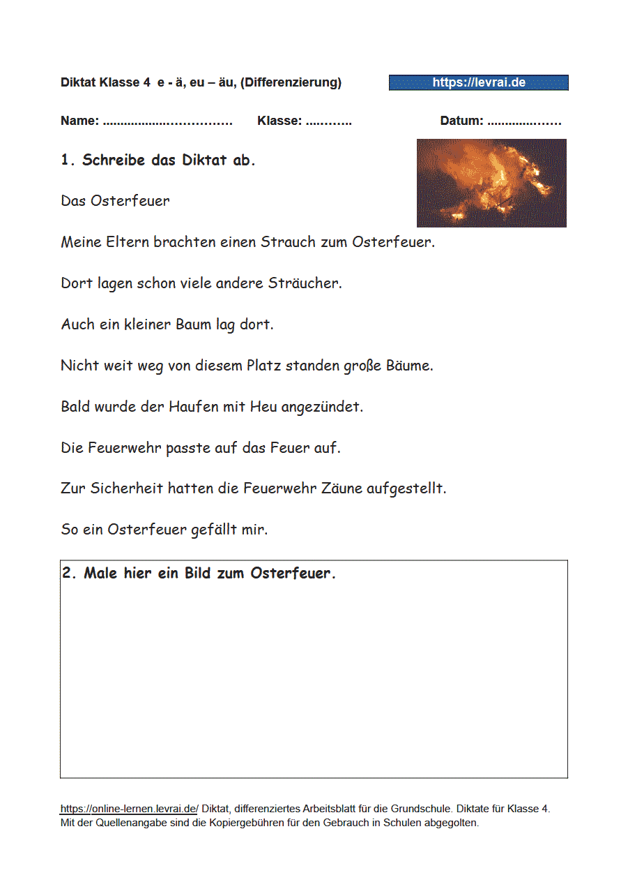 A Oder E Ubungen
